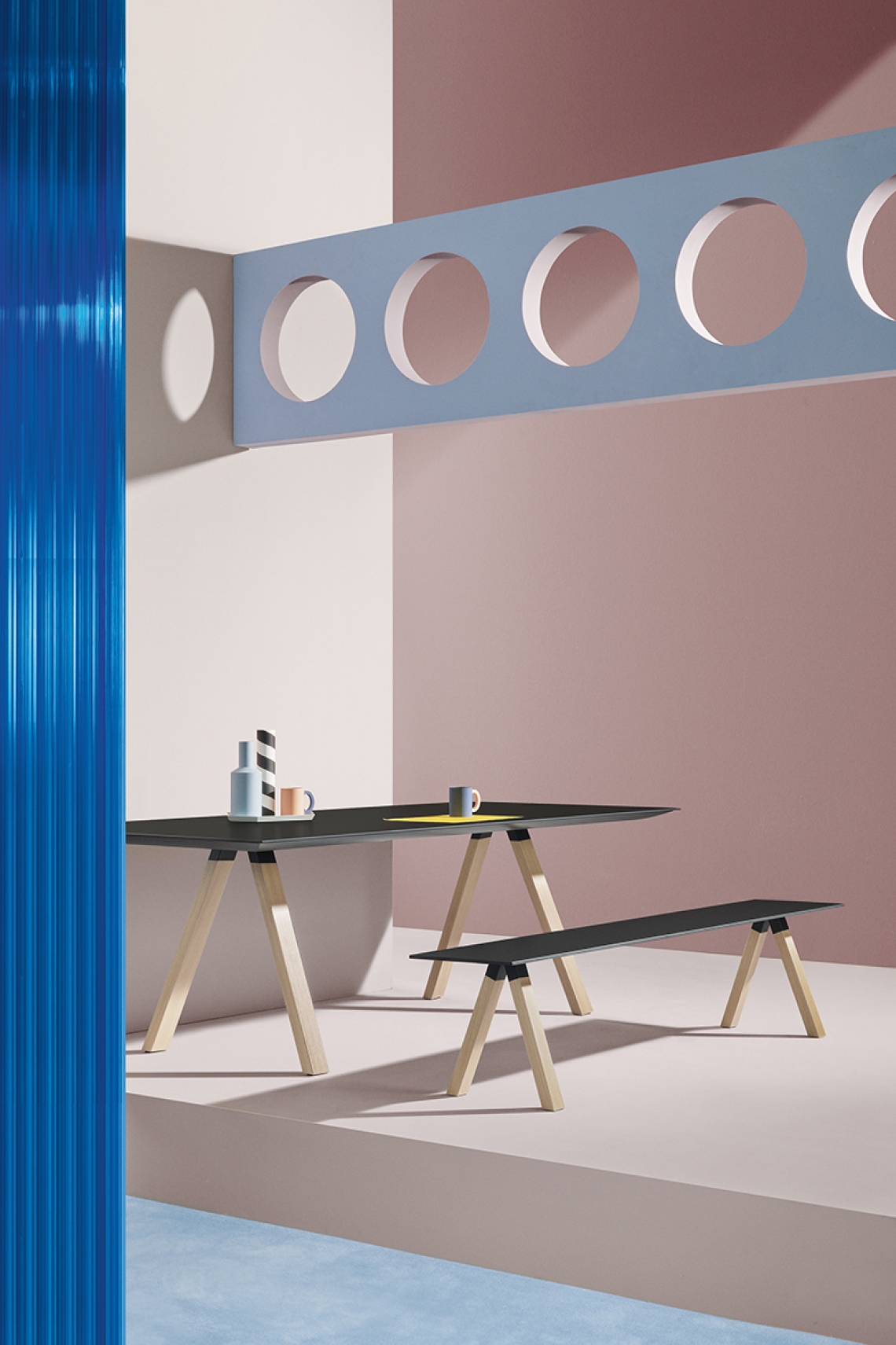 Pedrali Arki bench - Roex